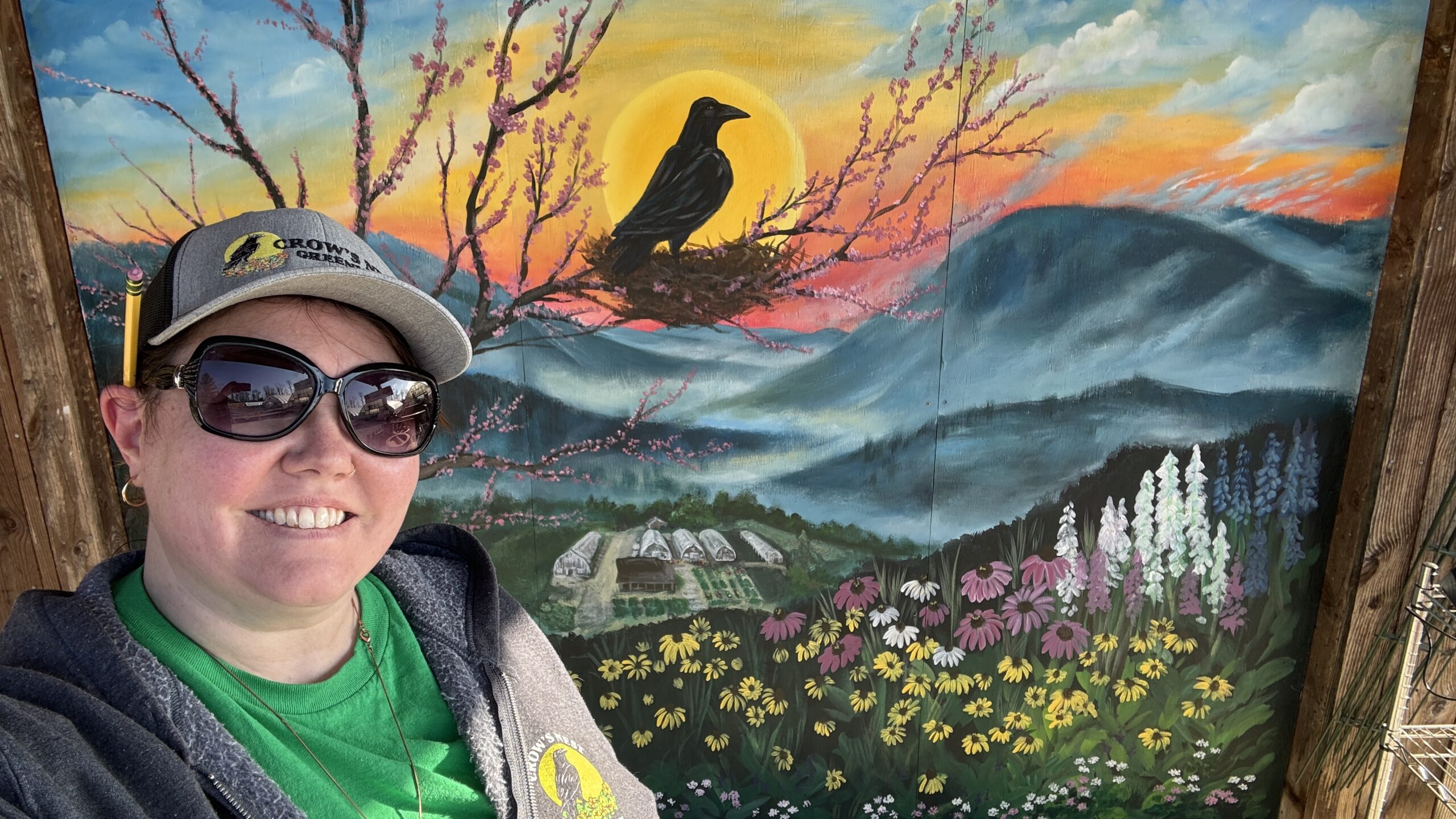 Crows Nest Mural - Crows Nest Greenhouses